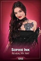 Naughty Sophie Ink strips naked - Virtual Girls HD